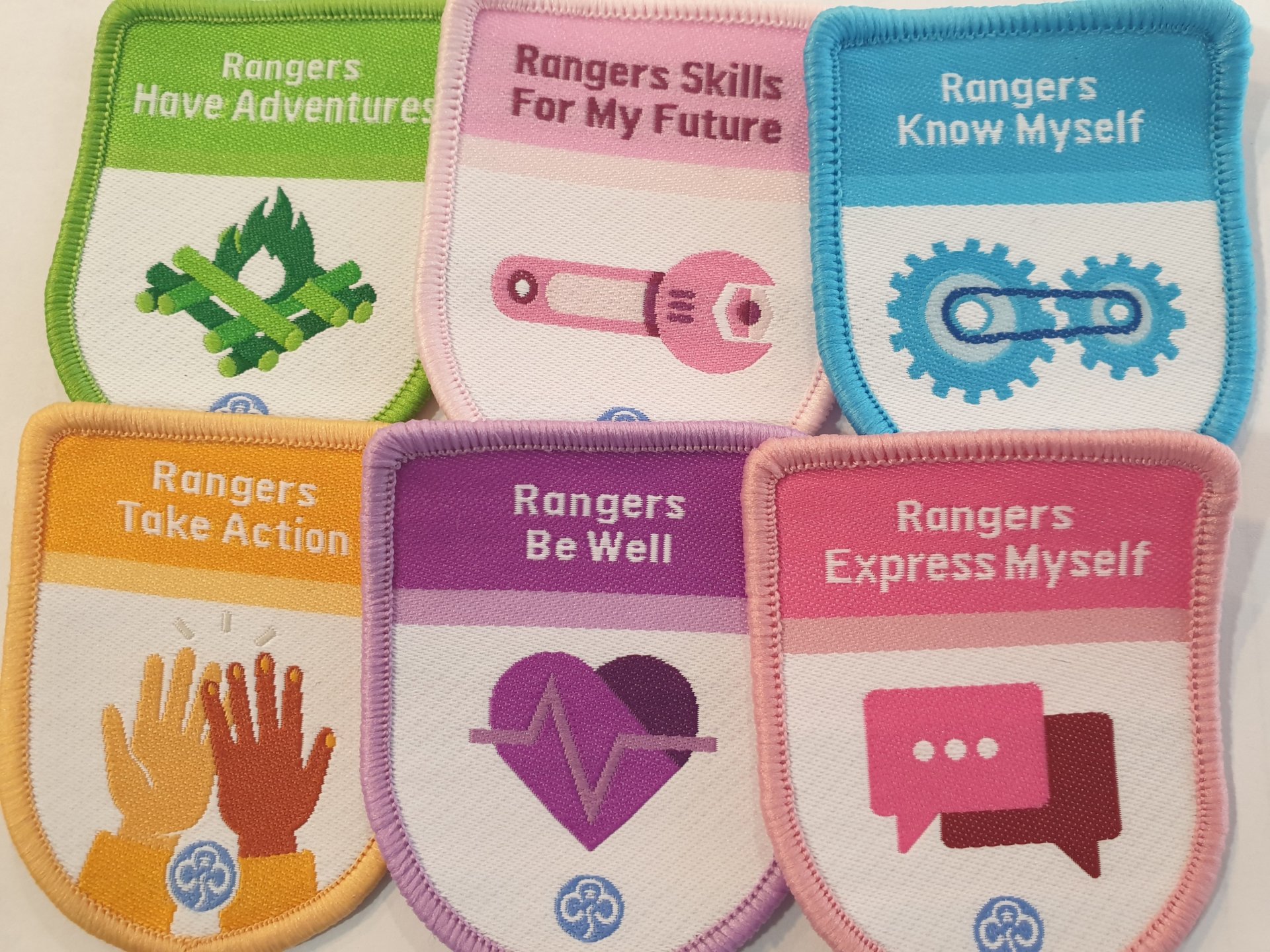RANGER THEME AWARD BADGES - Girlguiding Anglia