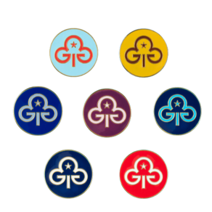 METAL PROMISE BADGES (N) - Girlguiding Anglia