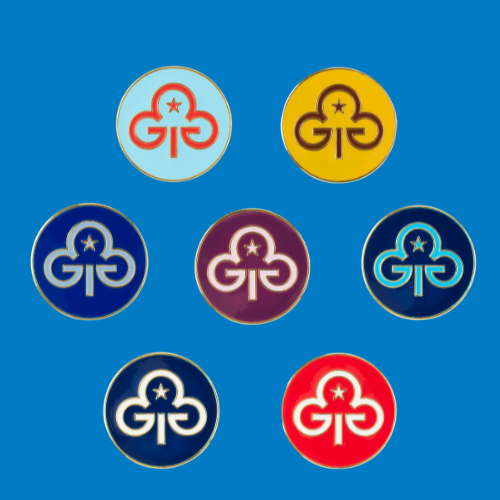 METAL PROMISE BADGES (N) - Girlguiding Anglia