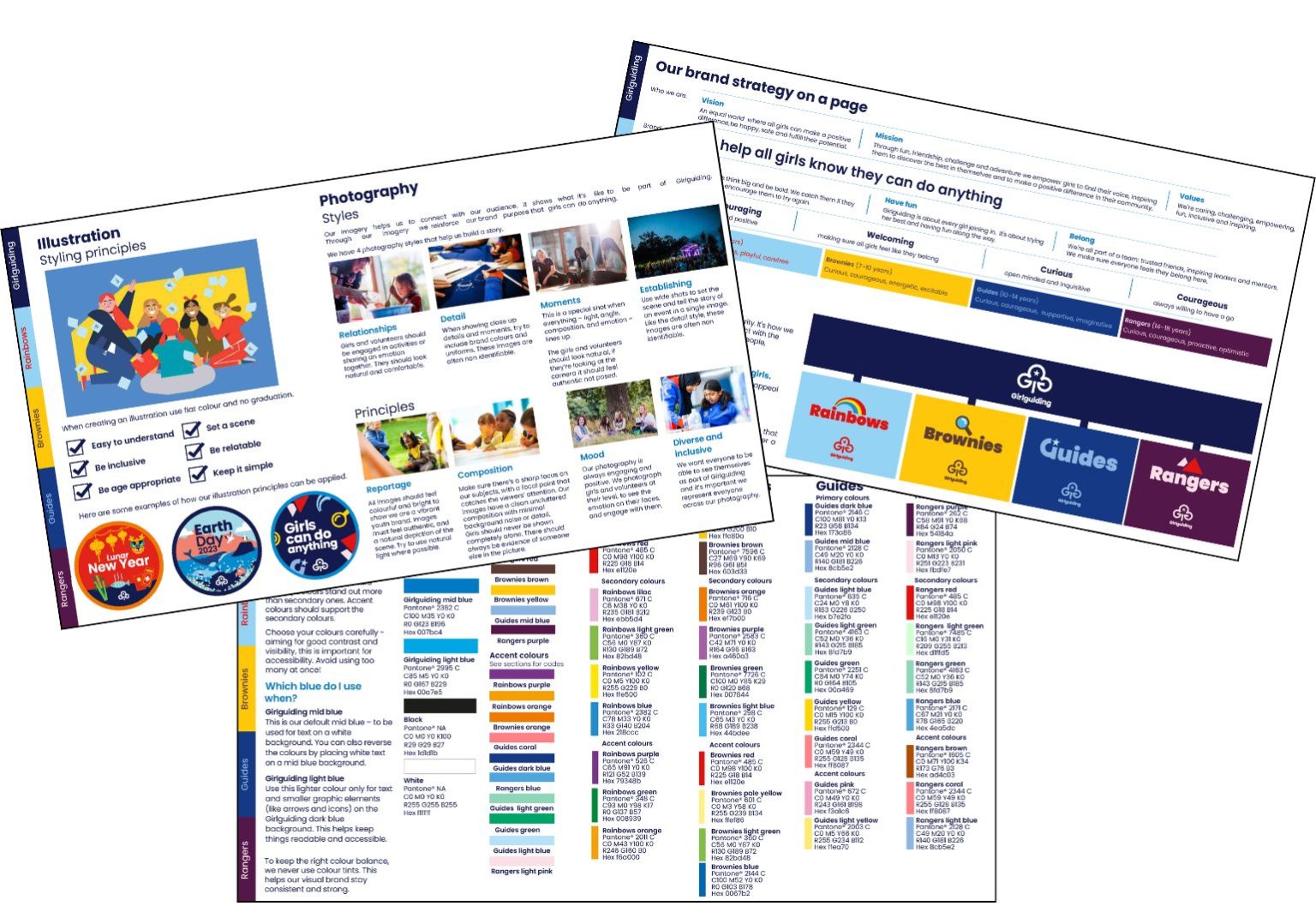Reduced branding guidelines - Girlguiding Anglia
