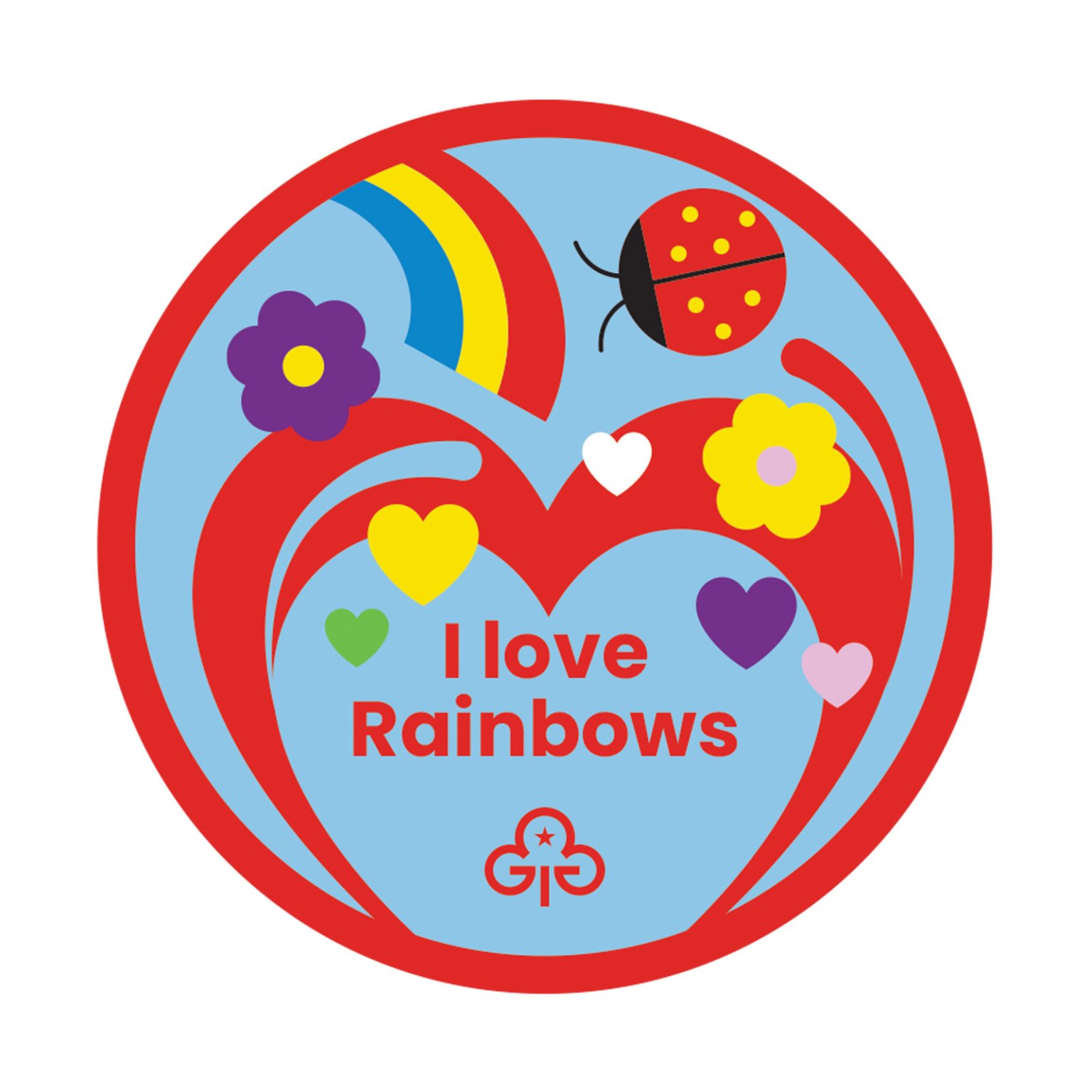 Rainbow Fun Badges - Girlguiding Anglia