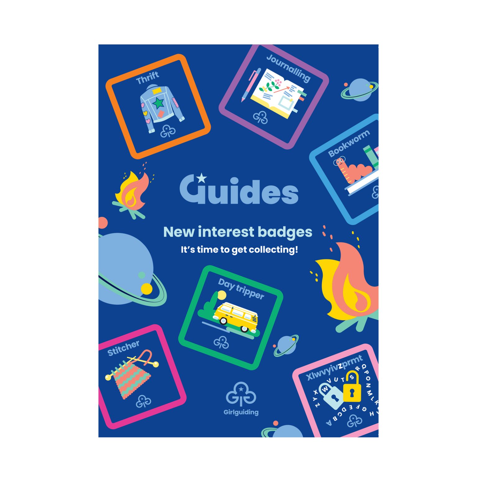 New interest badges and mini badge books - Girlguiding Anglia
