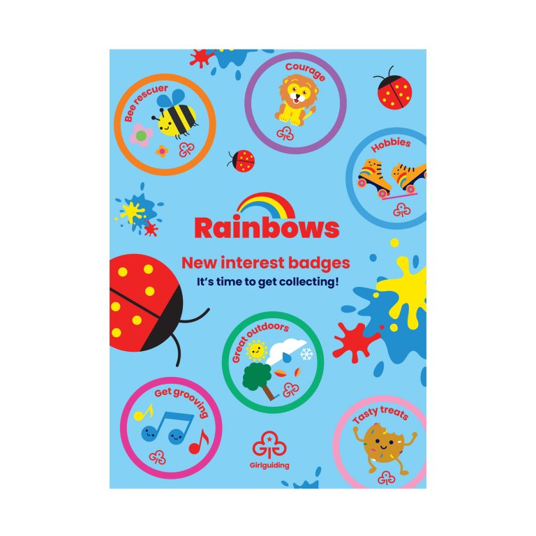 New interest badges and mini badge books - Girlguiding Anglia