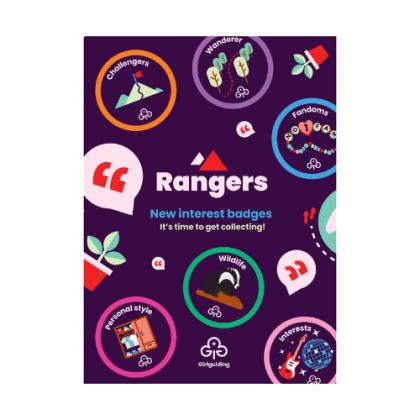 Rangers little badge book - Girlguiding Anglia